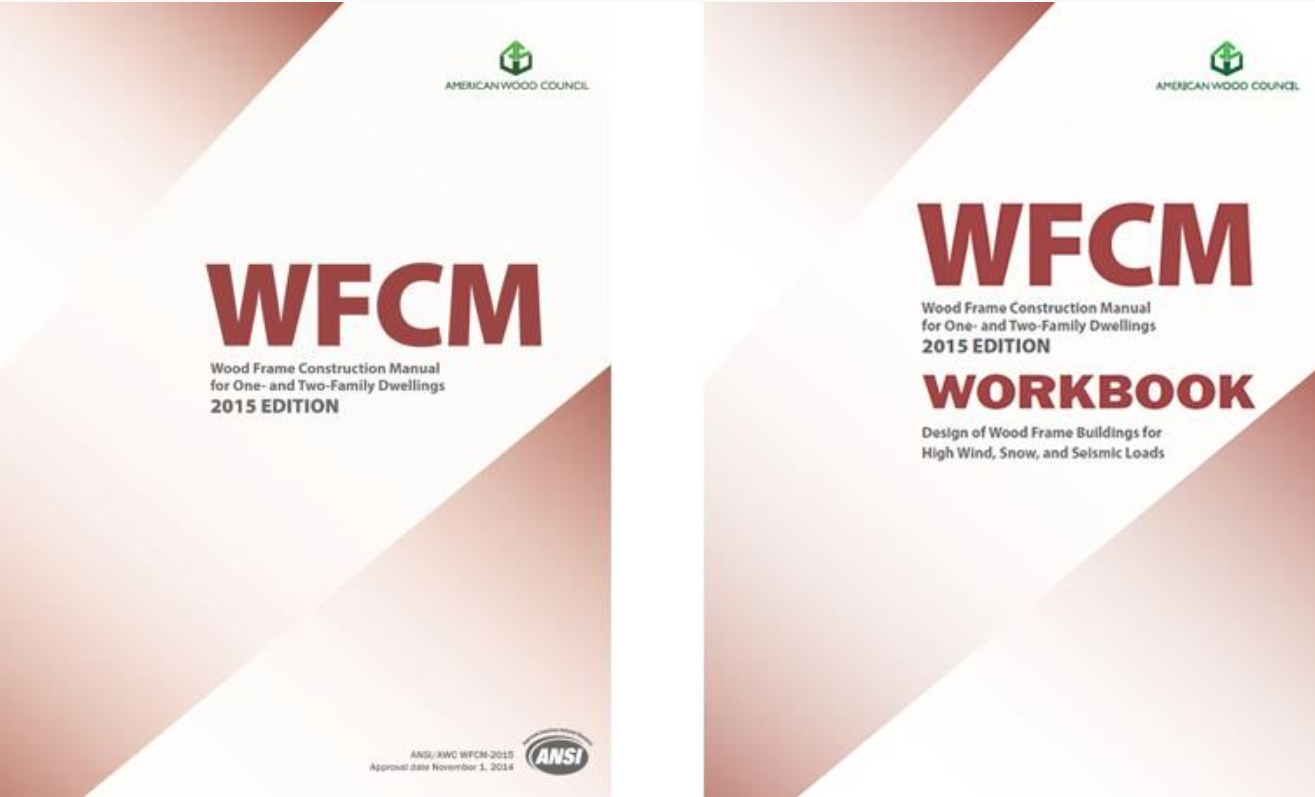 Disaster Resistant Wood Frame Construction Example using 2015 WFCM ...